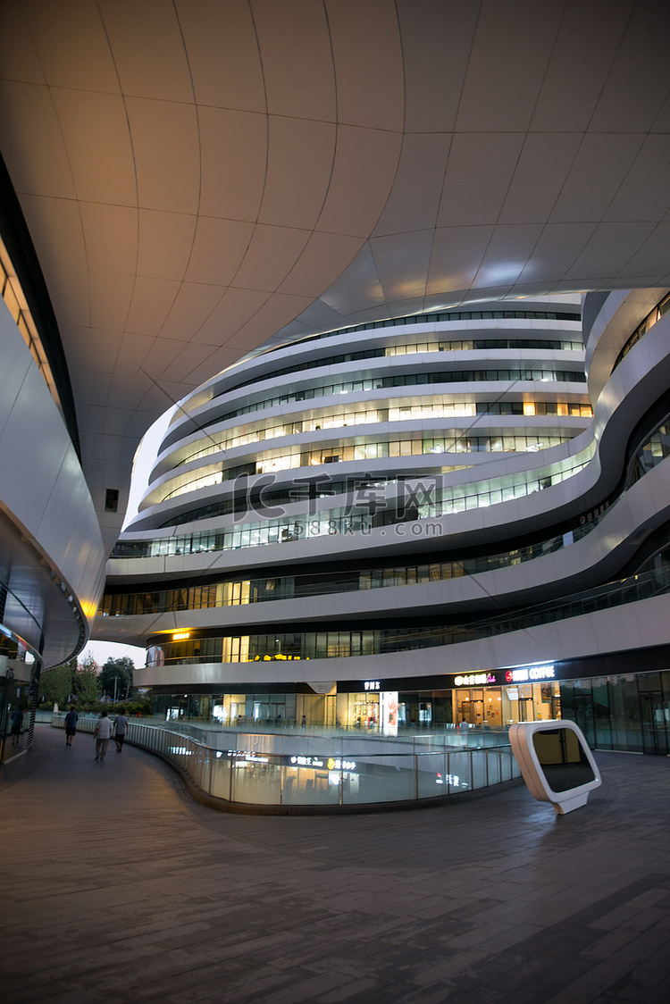 北京银河SOHO高清摄影大图-千库网