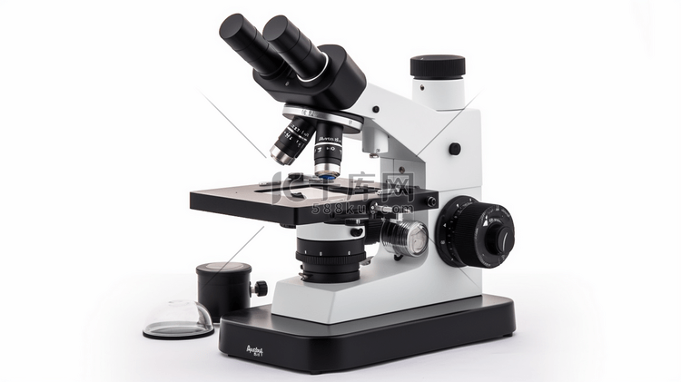 实验室医疗科研设备显微镜 高清摄影大图-千库网