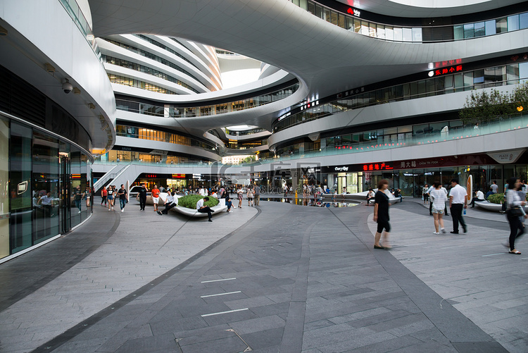 北京银河SOHO高清摄影大图-千库网