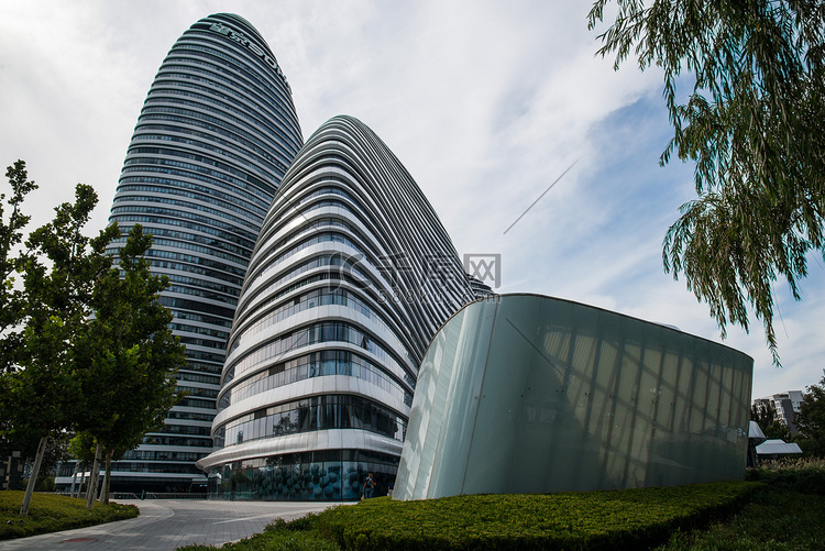 北京望京SOHO高清摄影大图-千库网