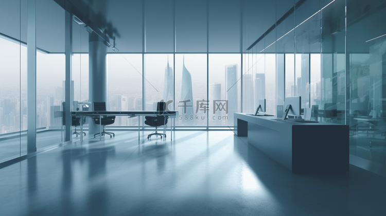 简约商务办公室场景背景图片免费下载_海报banner/高清大图_千库网(图片编号6411747)