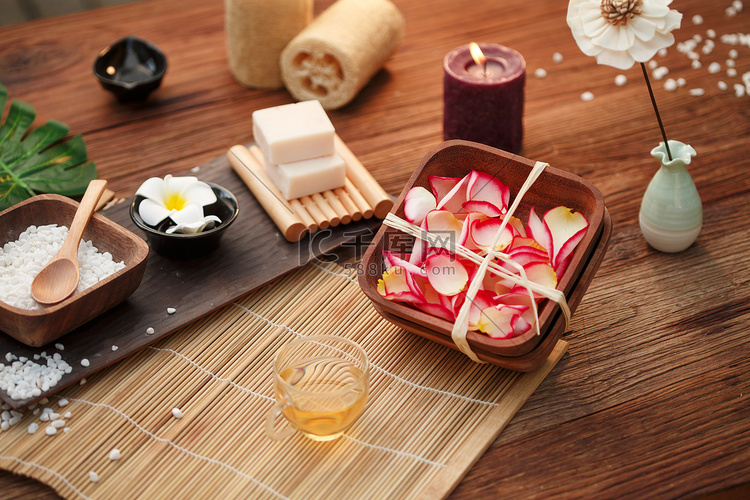 spa美容高清摄影大图-千库网