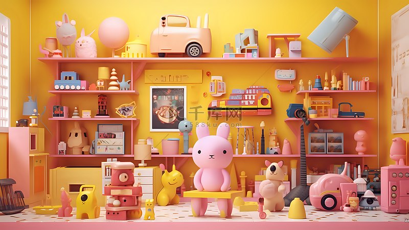 儿童游乐场所治愈背景图片免费下载_海报banner/高清大图_千库网(图片编号6420257)