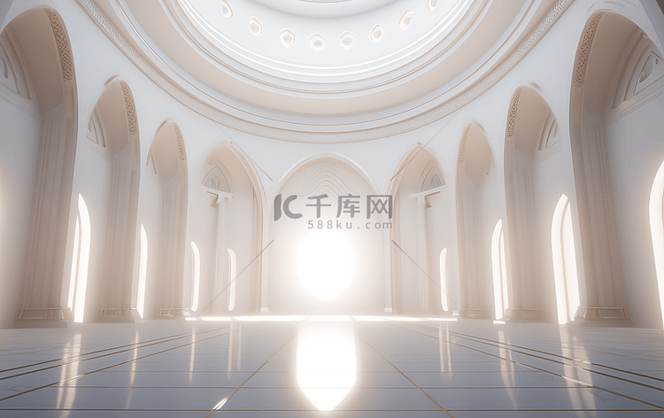 白色穹顶建筑背景图片免费下载_海报banner/高清大图_千库网(图片编号6420771)