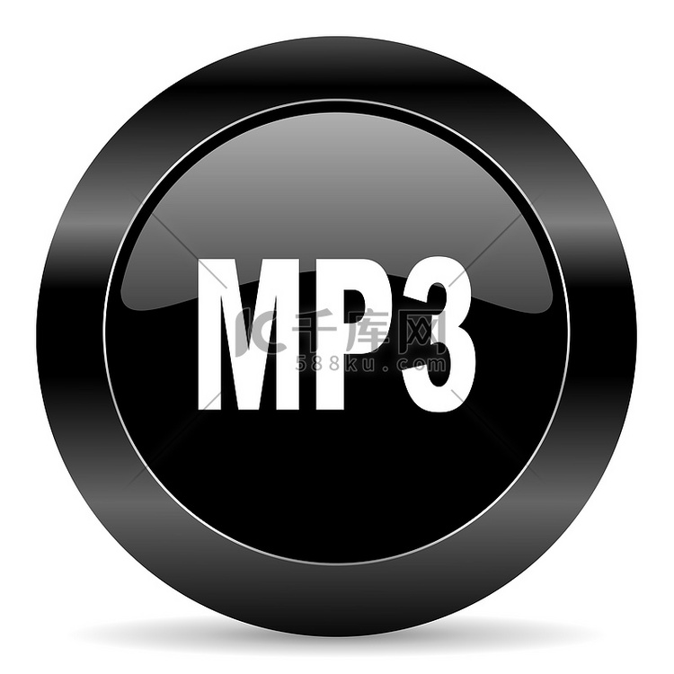 mp3图标高清摄影大图-千库网