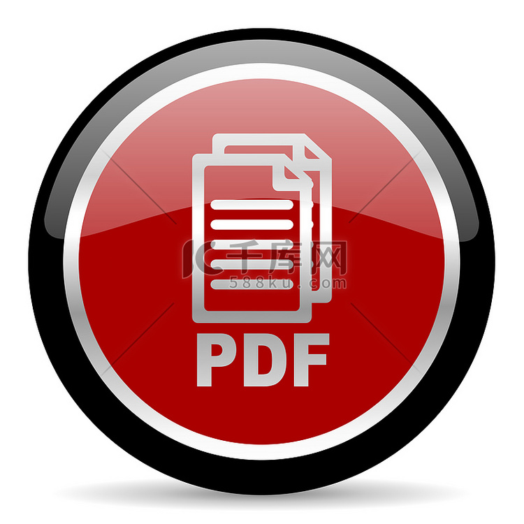 pdf 图标,高清摄影大图-千库网