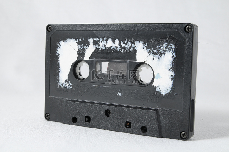 老式盒式磁带高清摄影大图-千库网