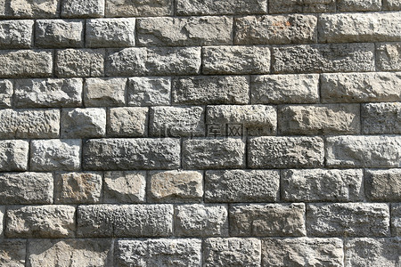 花岗岩石墙高清摄影大图-千库网