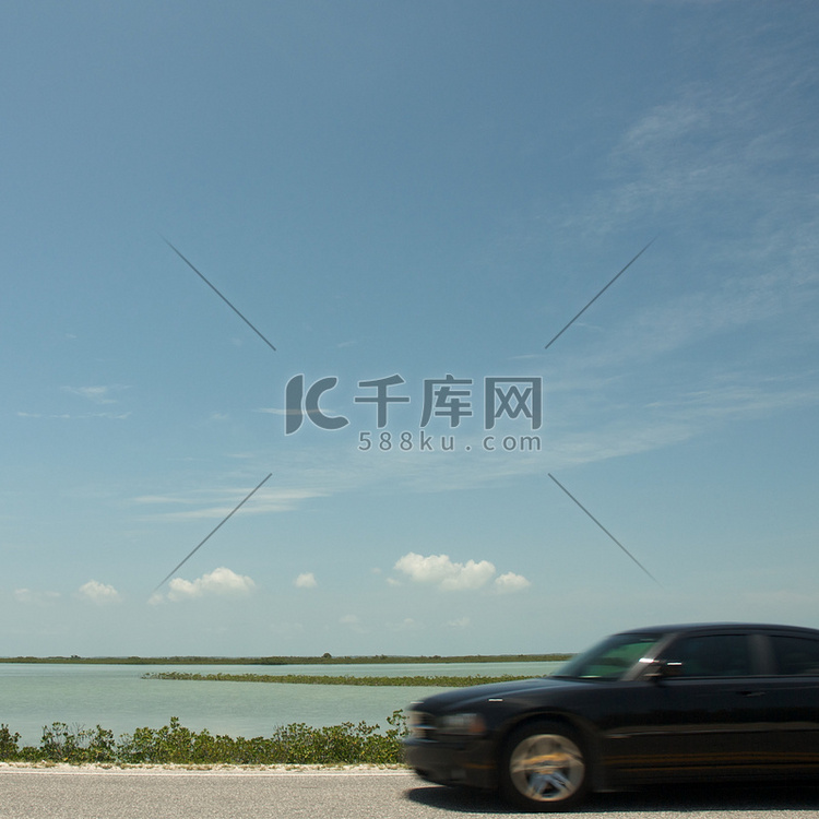 美国佛罗里达州基韦斯特海滩高清摄影大图-千库网