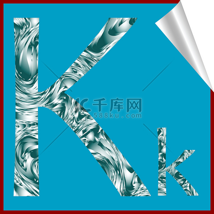 字母 K高清摄影大图-千库网