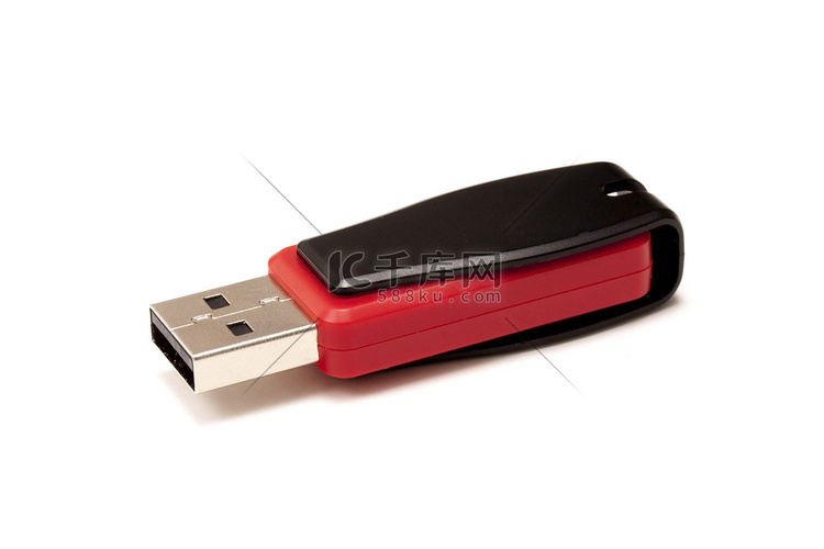 USB 存储驱动器高清摄影大图-千库网
