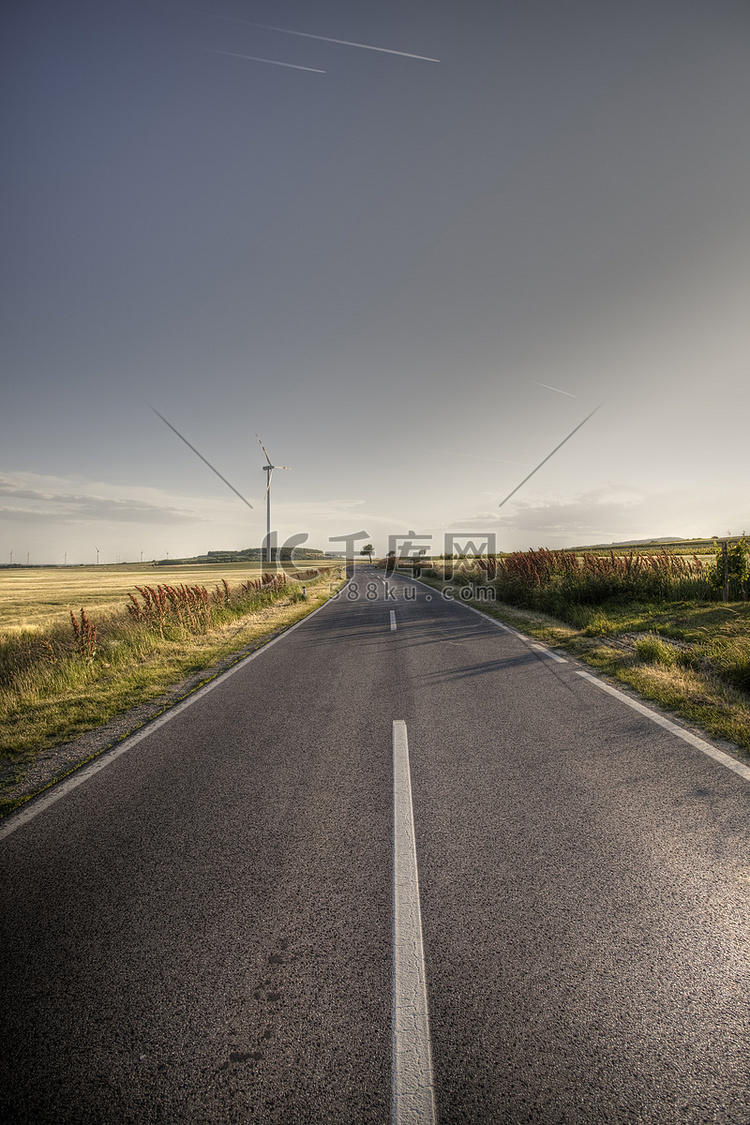 柏油路在国家高清摄影大图-千库网