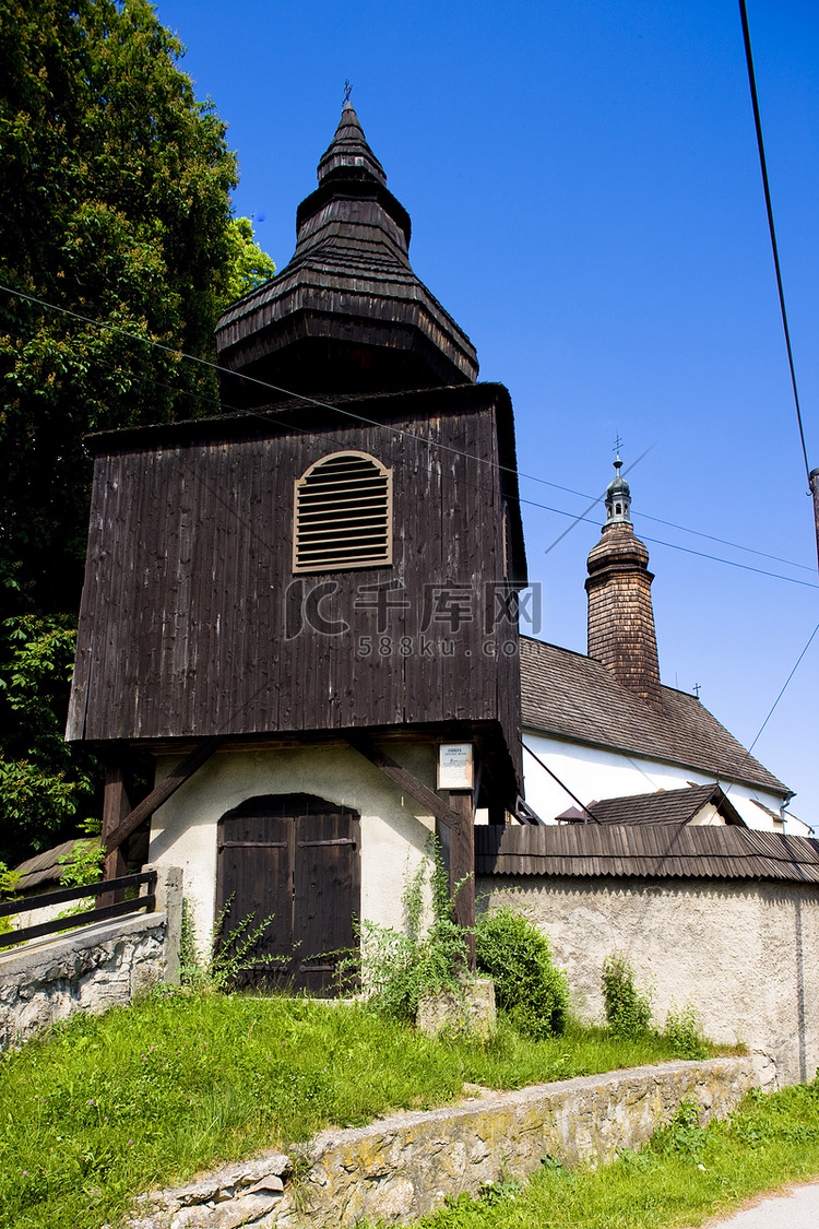 教堂，Liptovsky Michal，斯洛伐克高清摄影大图-千库网