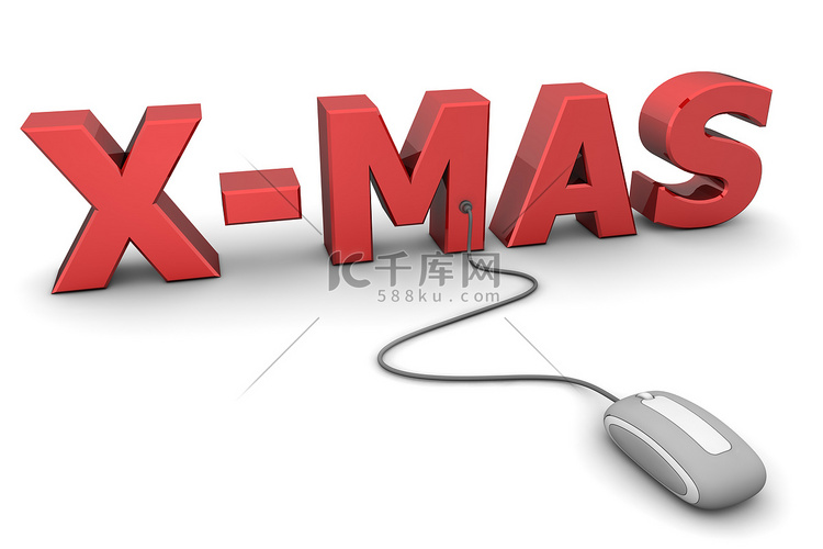 浏览 Red X-Mas - Grey Mouse高清摄影大图-千库网