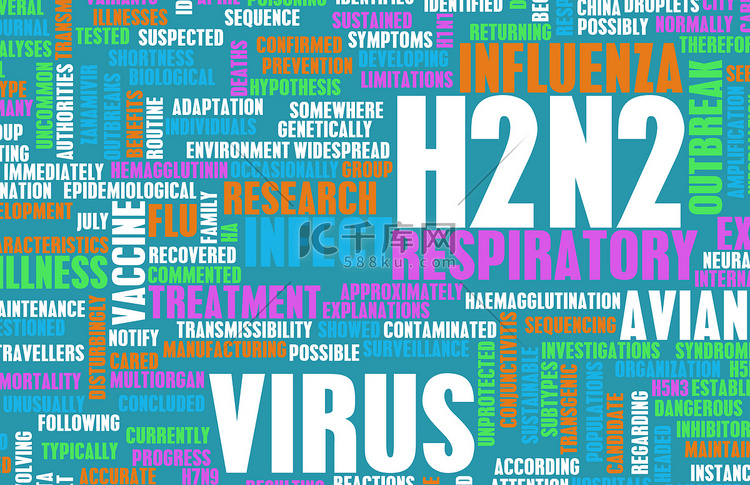 H2N2高清摄影大图-千库网