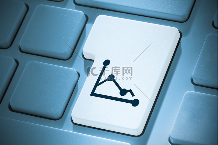 Enter 键上图形的合成图像高清摄影大图-千库网