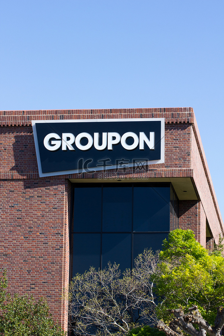 Groupon 在硅谷的办公室高清摄影大图-千库网