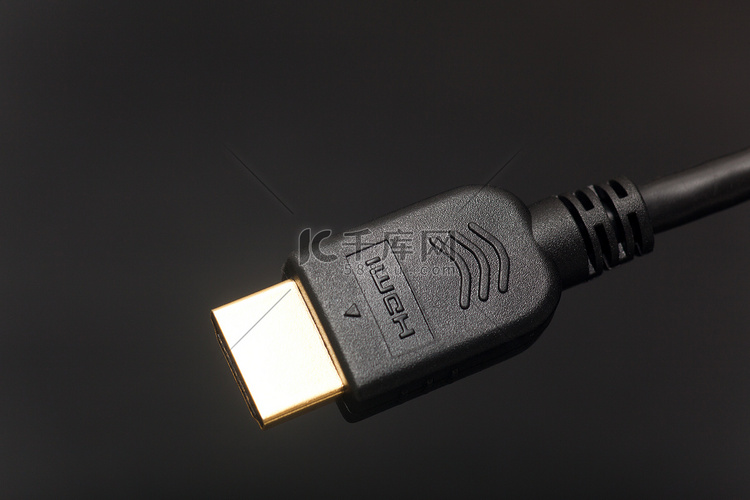 HDMI连接器高清摄影大图-千库网
