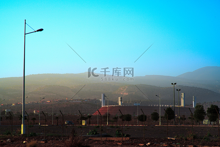 阿加迪尔 Adrar 足球场高清摄影大图-千库网