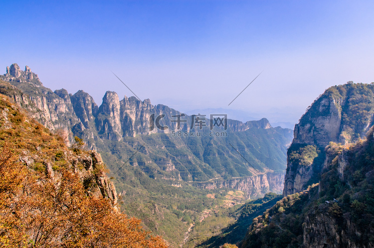 Taihangshan Mountains高清摄影大图-千库网