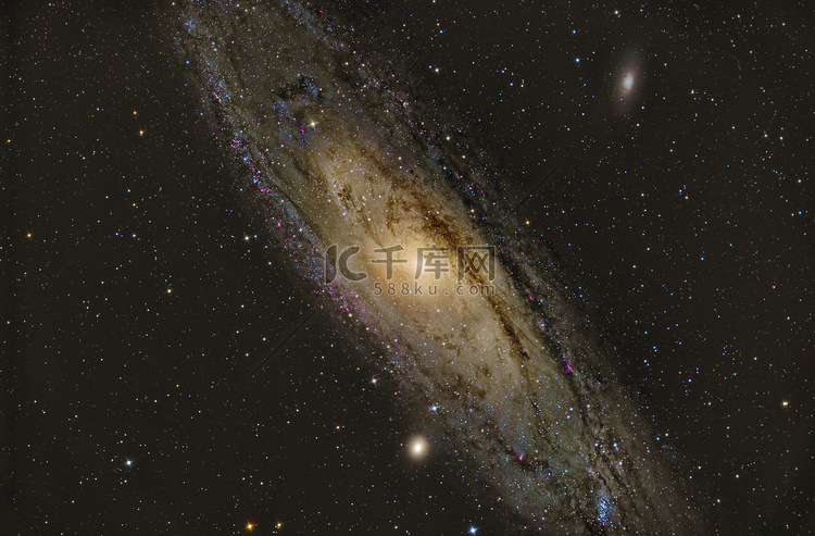 M31 仙女座星系高清摄影大图-千库网