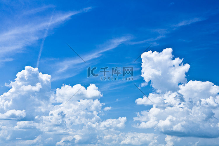 蓝天白云高清摄影大图-千库网