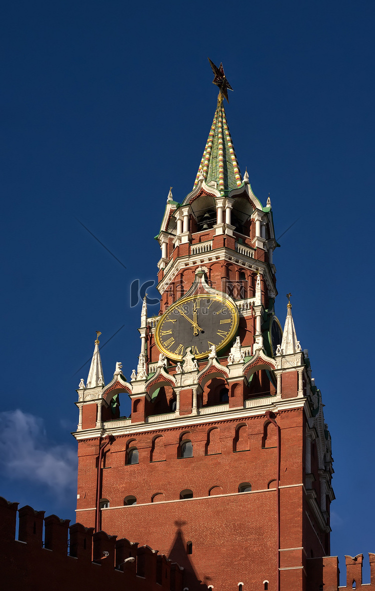 莫斯科克里姆林宫高清摄影大图-千库网