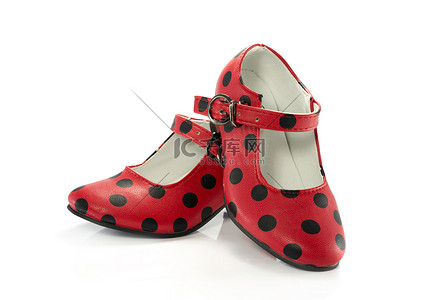 红鞋子高清摄影大图-千库网