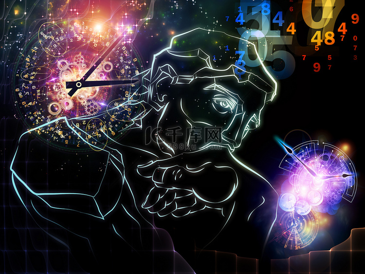 迈向数字逻辑高清摄影大图-千库网