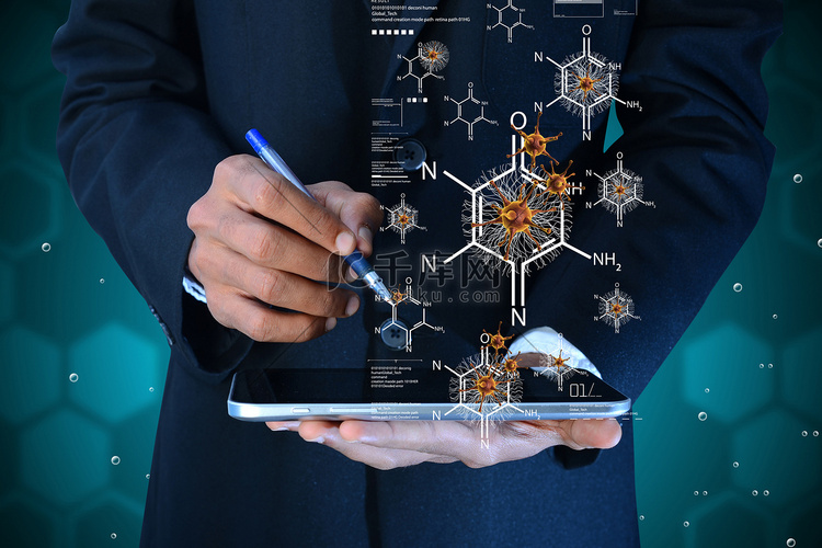 显示研究概念的人高清摄影大图-千库网