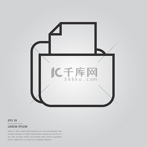 文件夹icon图标摄影图片-文件夹icon图标摄影作品-千库网