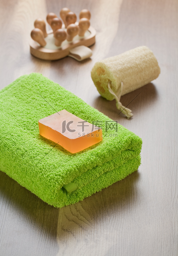 沐浴配件高清摄影大图-千库网