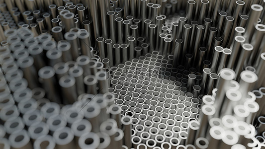 金属管关闭的抽象背景高清摄影大图-千库网