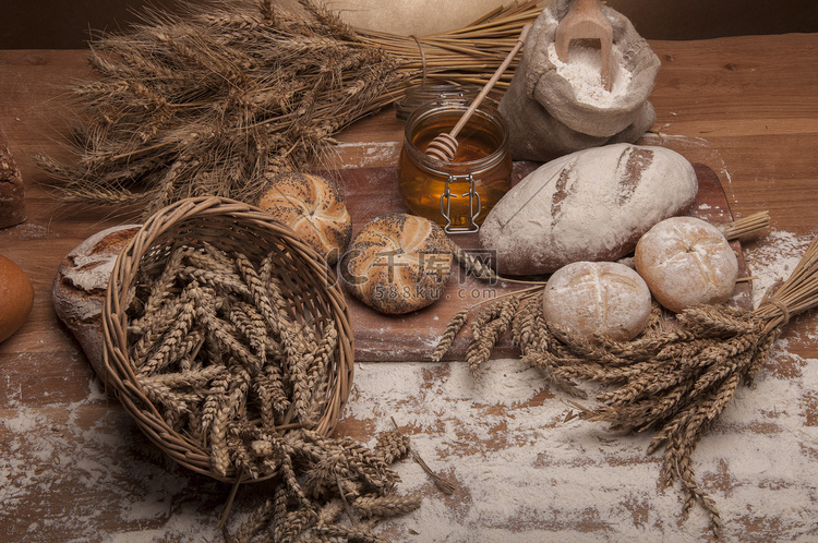 烘焙食品，乡村主题高清摄影大图-千库网