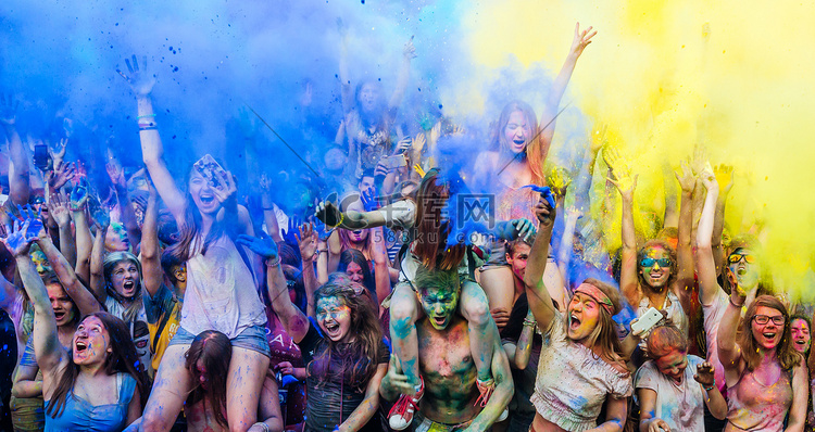 色彩节 ColorFest高清摄影大图-千库网