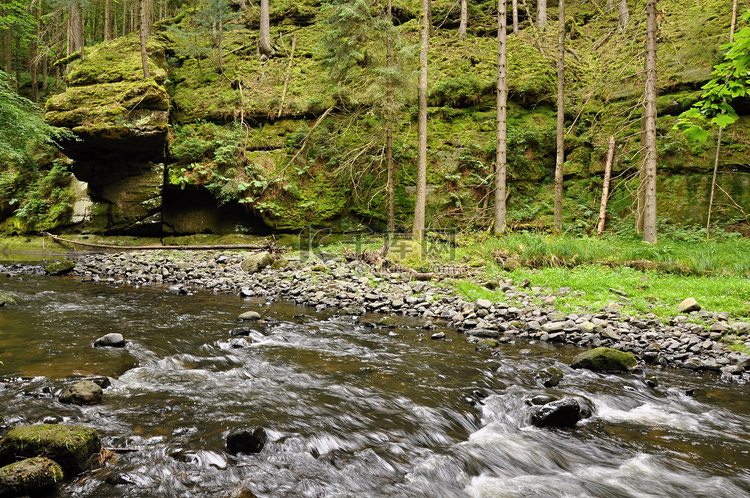 河高清摄影大图-千库网