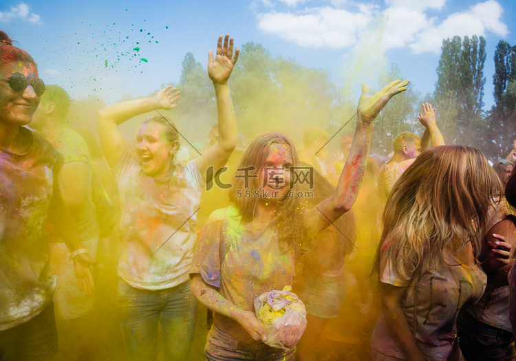 色彩节 ColorFest高清摄影大图-千库网