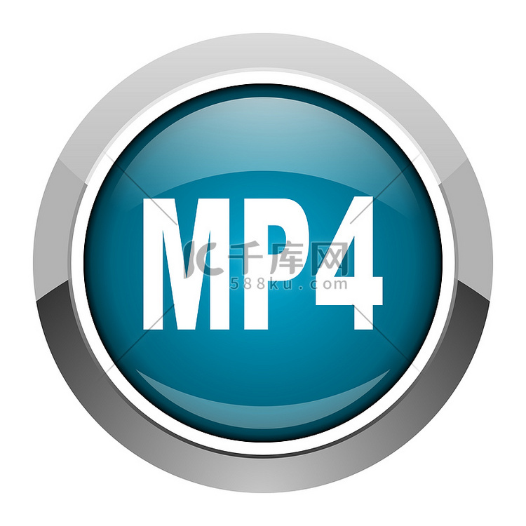 mp4图标高清摄影大图-千库网