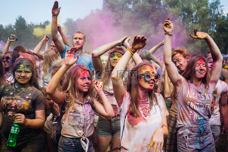 色彩节 ColorFest高清摄影大图-千库网