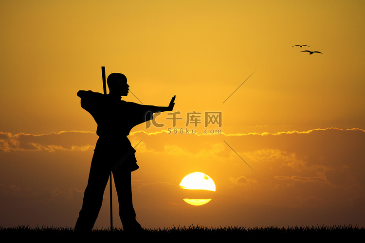 Kung fu高清摄影大图-千库网