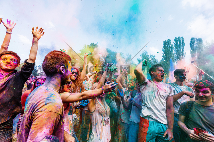 色彩节 ColorFest高清摄影大图-千库网