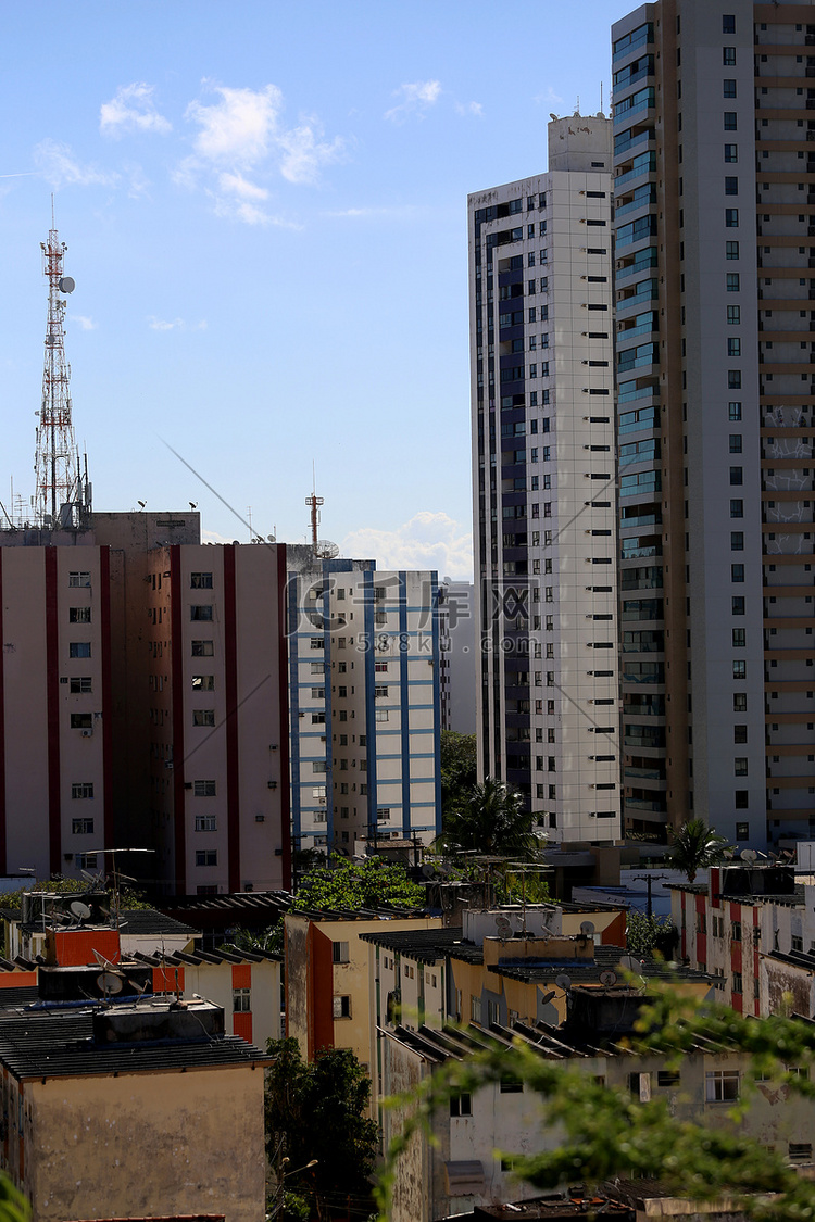 低收入住房建筑高清摄影大图-千库网