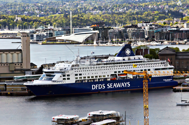 Pearl Seaways - 奥斯陆 DFDS Seaways高清摄影大图-千库网