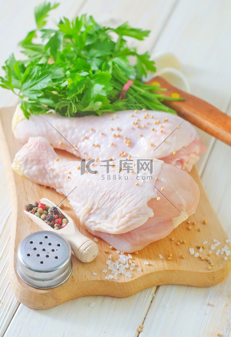 鸡腿高清摄影大图-千库网