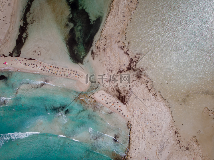 Balos Beach Cret Greece, Balos 海滩是希腊最美丽的海滩之一，位于希腊岛高清摄影大图-千库网