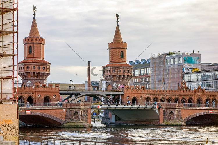 Oberbaumbruecke, 柏林高清摄影大图-千库网