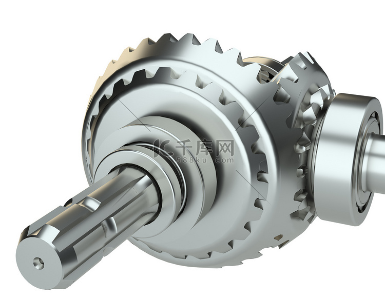 Cog 齿轮机制概念。 高清摄影大图-千库网