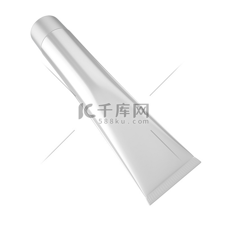 用于化妆品包装模型的牙膏管高清摄影大图-千库网