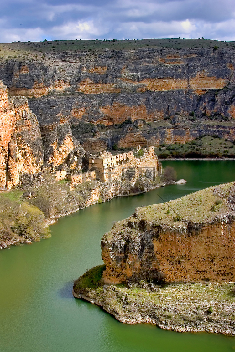 Hoces del Duraton 自然公园，塞哥维亚，西班牙高清摄影大图-千库网