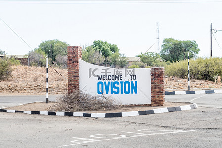 Oviston 的欢迎标志高清摄影大图-千库网